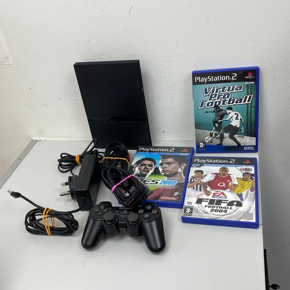 Pre-owned sony Sony ps2 slim console bundle - Own4Less